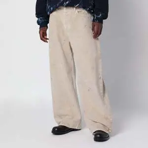 Balenciaga Belt-loop Wide-leg Jeans