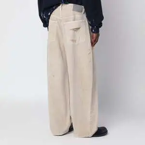 Balenciaga Belt-loop Wide-leg Jeans