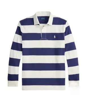 Polo Ralph Lauren Rugby Striped Polo Shirt - No