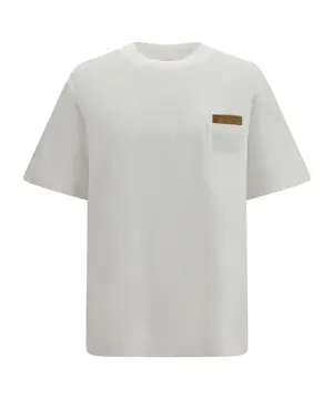 Bottega Veneta Crew-neck Short-sleeve T-shirt - White