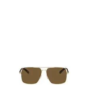 Gucci Aviator Frame Sunglasses - Green