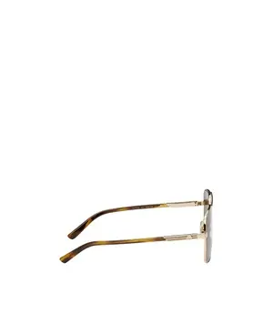 Gucci Aviator Frame Sunglasses