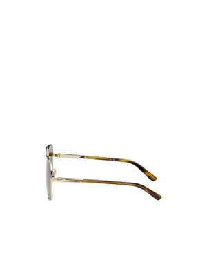 Gucci Aviator Frame Sunglasses