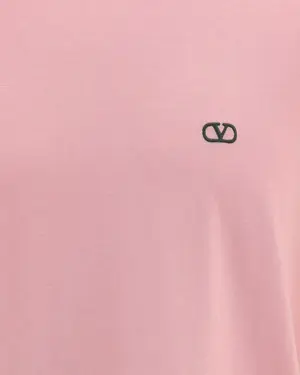 Valentino Garavani Contrast Trim Logo T-shirt