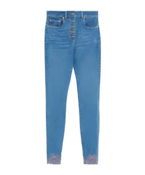 Valentino Garavani Belt-loop Jeans - Blue