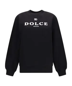 Dolce & Gabbana Logo-print Sweatshirt - Black
