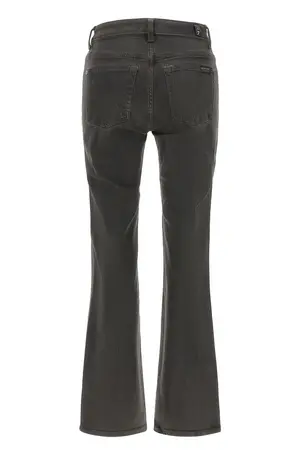 7 For All Mankind Calie Logo-patch Straight Jeans