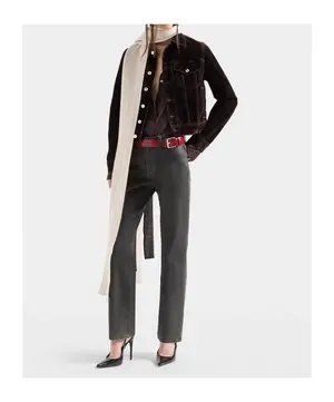 7 For All Mankind Calie Logo-patch Straight Jeans