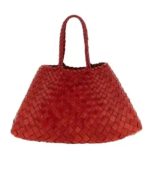 Dragon Diffusion Santa Croce Small' Handbag - Red