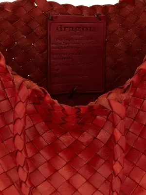 Dragon Diffusion Santa Croce Small' Handbag - Red