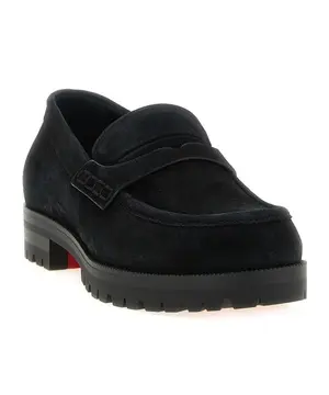 CHRISTIAN LOUBOUTIN Round-toe Loafers