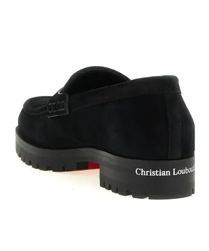 CHRISTIAN LOUBOUTIN Round-toe Loafers