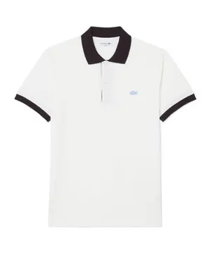 Lacoste Color-blocking Polo Shirt - White