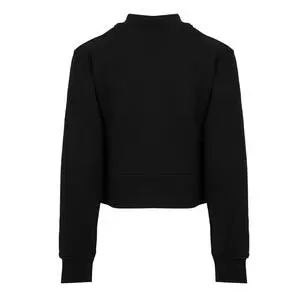 Palm Angels Mockneck Cropped Sweatshirt