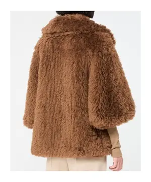 Max Mara Wool Cape With A Soft Texture