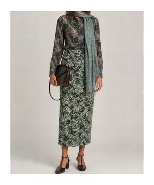 Dries Van Noten Printed Skirt