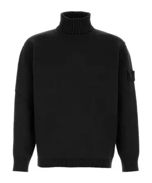Stone Island Long-sleeved High-neck Sweater