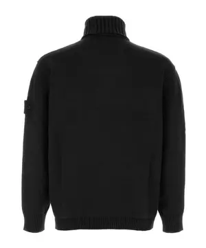 Stone Island Long-sleeved High-neck Sweater