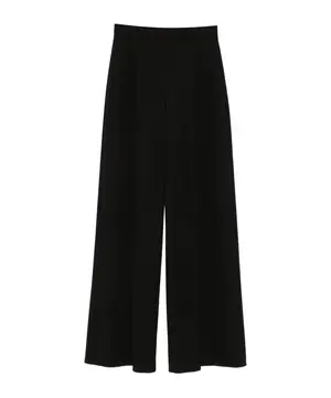 Patrizia Pepe Pleated Palazzo Pants - Black