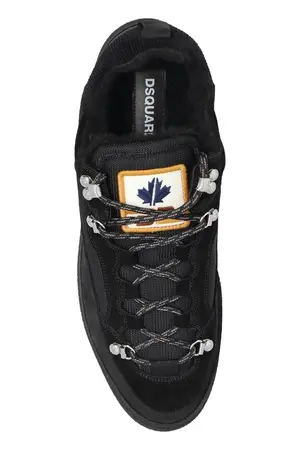 Dsquared2 Logo-detailed Round-toe Sneakers