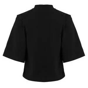 Palm Angels Mockneck Cropped Tee