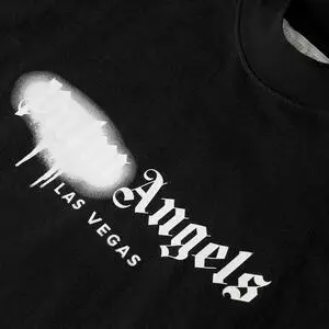 Palm Angels Mockneck Cropped Tee