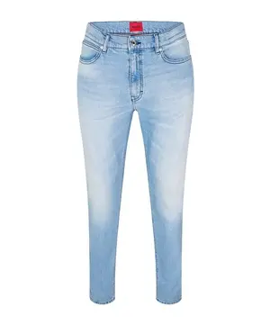 Hugo Boss Simple And Form-fitting Pants - Blue