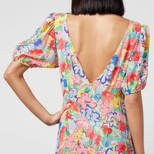 Rixo Floralprint Maxi Dress