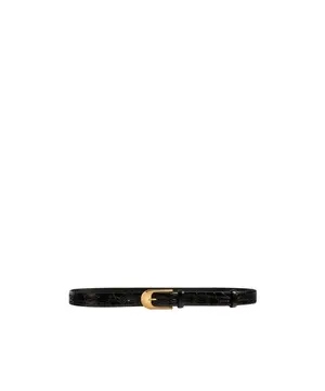 Khaite Buckle Belt - Black