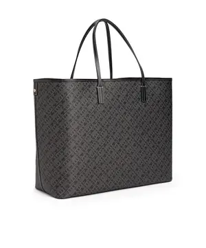 Tommy Hilfiger Colorblock Striped Print Tote Bag