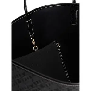 Tommy Hilfiger Colorblock Striped Print Tote Bag