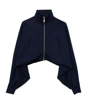Lacoste Standcollar Cropped Jacket - Black