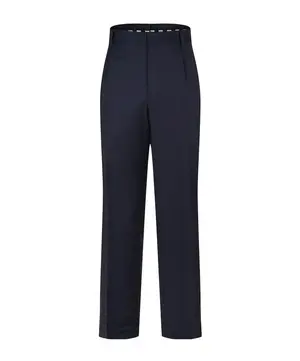 Hugo Boss Simple Straight-leg Pants - Blue
