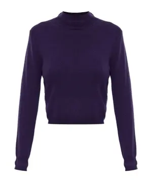 JIL SANDER Long-sleeved Sweater - Black