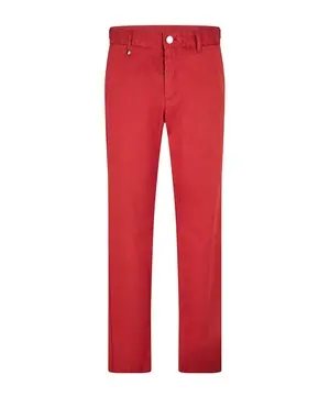 Hugo Boss Versatile Straight-leg Pants - Red