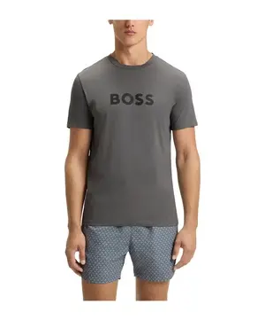 Hugo Boss Solid Color T-shirt - Grey
