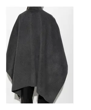 RÓHE Stand-collar Shawl Cape