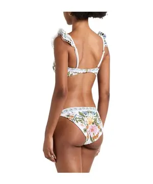 Farm Rio Floral Bikini Top