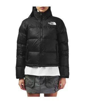 The North Face Standcollar Cropped Quilted Puffer Jacket