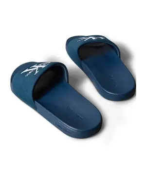 Calvin Klein Solid Color Pool Sliders