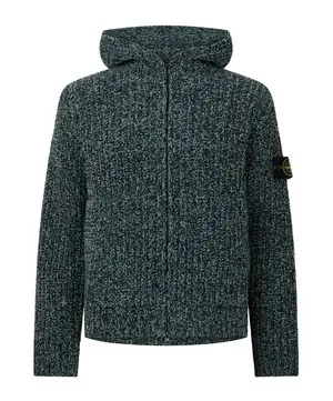 Stone Island Zipup Hooded Sweater