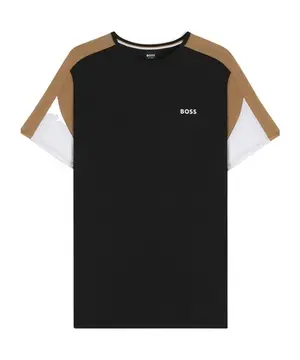 Hugo Boss Color Block T-shirt - Black