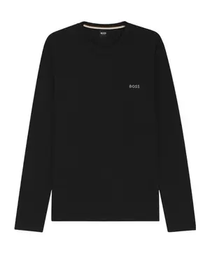 Hugo Boss Solid Color T-shirt - Black