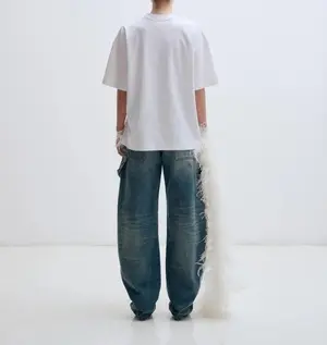 DARKPARK Smith Feather-trim T-shirt