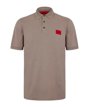 Hugo Boss Classic Tailored Shortsleeve Polo Shirt - Gray