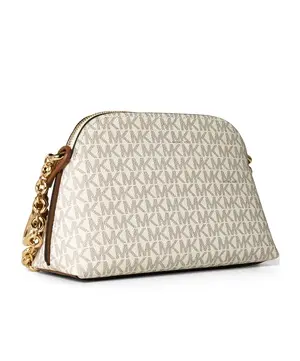 Michael Kors Mk Signature Print Crossbody Bag