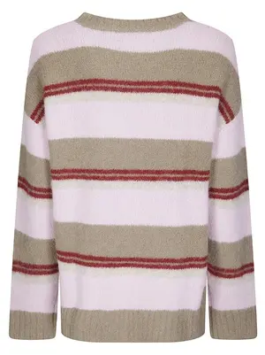 SAMSOE SAMSOE Striped Sweater