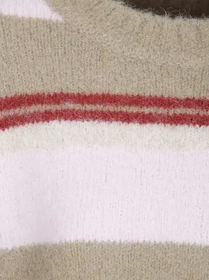 SAMSOE SAMSOE Striped Sweater