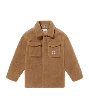 Moncler Long-sleeve Casual Jacket - Brown