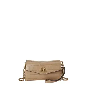 Ralph Lauren Solid Wallet On Chain - No
